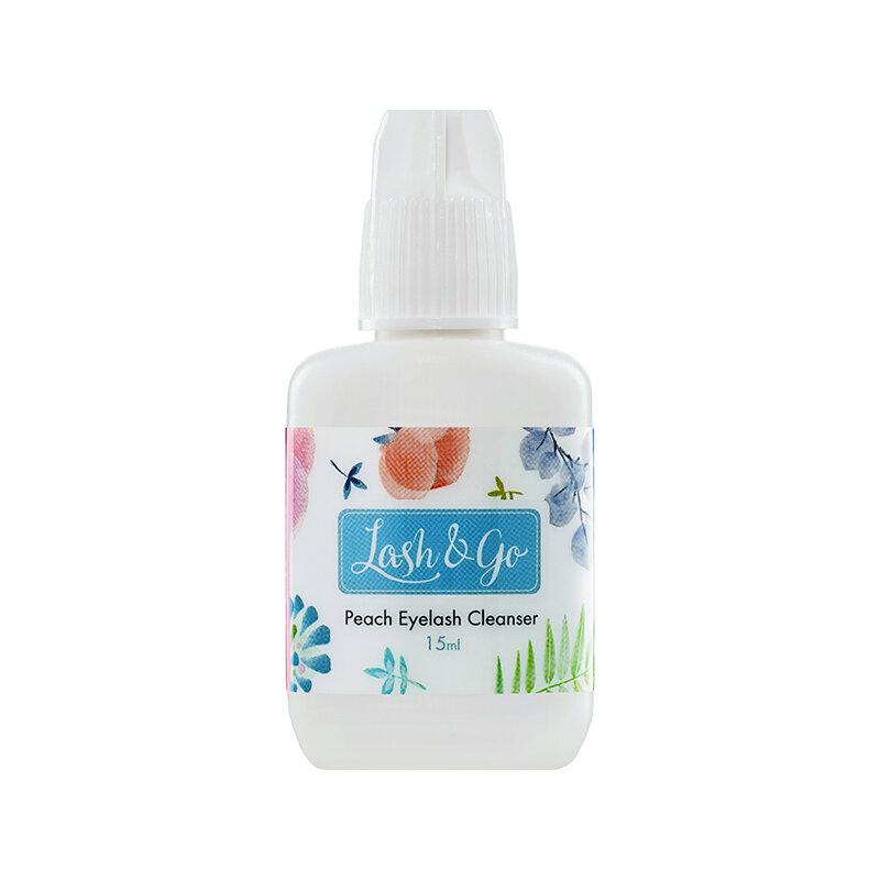 Обезжириватель для наращивания ресниц Lash&Go "ANNA" с ароматом персика, 15 мл