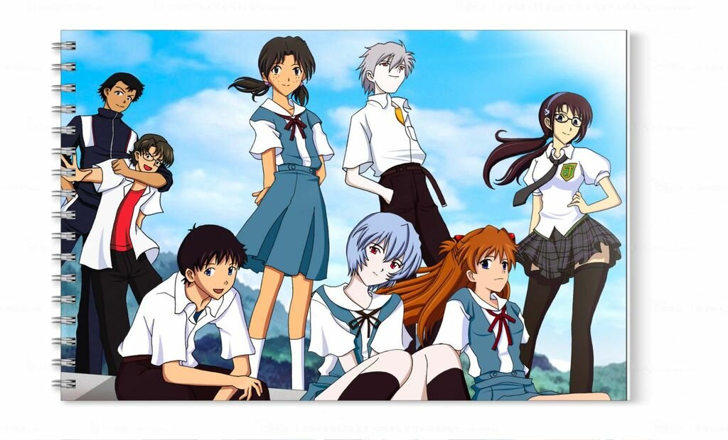 Альбом Евангелион, Neon Genesis Evangelion №9, А3