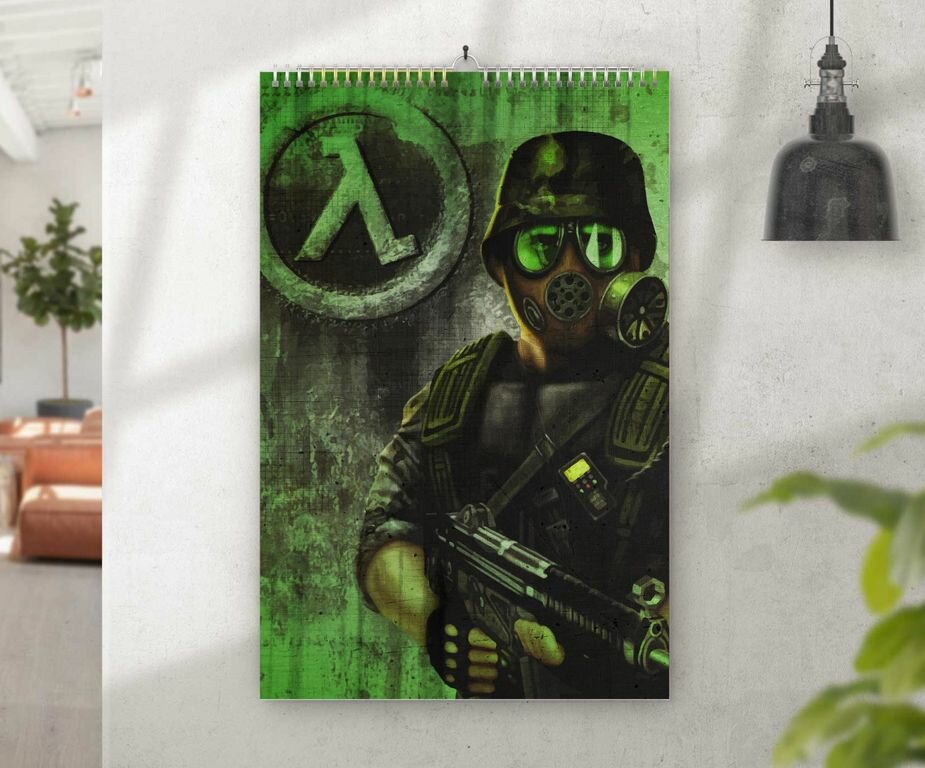 Календарь перекидной Half-Life, Халф Лайф №2, А3