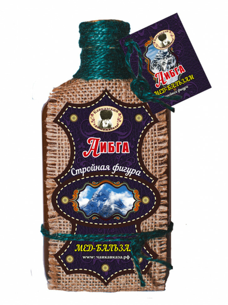 Мёд-бальзам "Аибга" стройная фигура 250мл