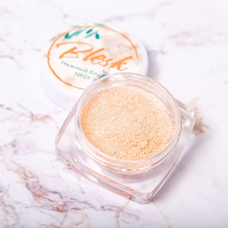 Дизайн для ногтей Blesk "Нежный блеск" №01