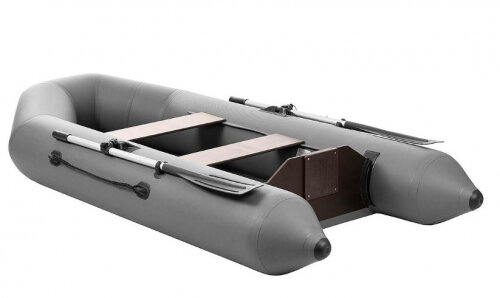 Лодка ПВХ Тонар Капитан 260Т серый