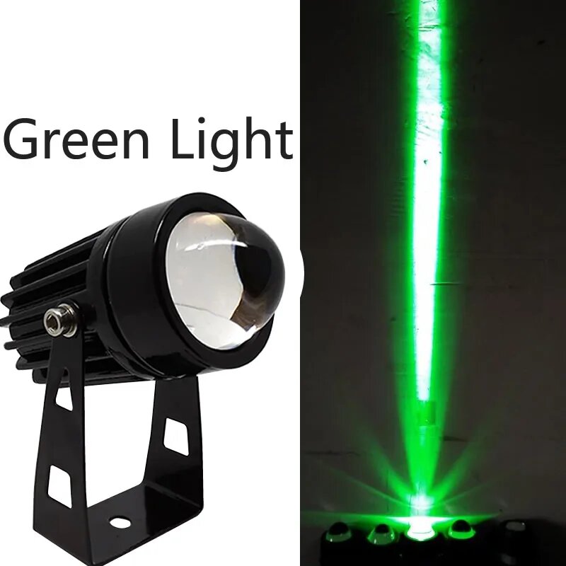 VisWorth наружный светодиодный прожектор 5Вт 9Вт 12Вт RGB Зеленый, зеленый, 5W