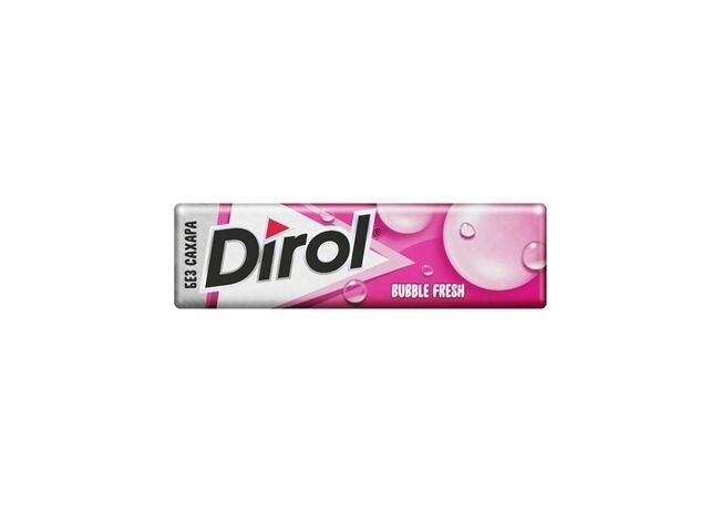 Dirol Bubble Fresh Жевательная резинка 13,6гр, 10 шт.