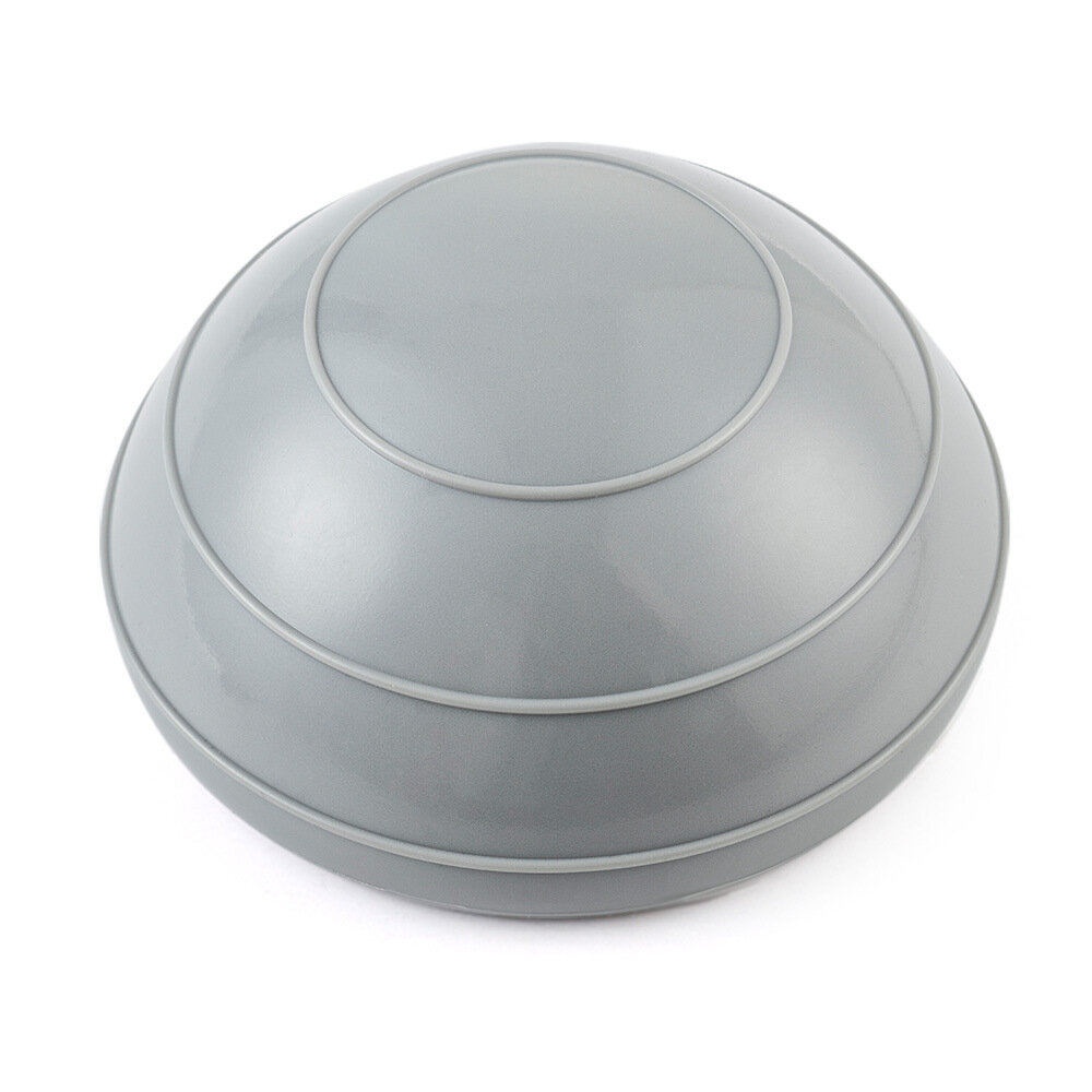 Мини волновой скоростной мяч полушариковый баланс мяч йога фитнес мяч пилатес нога полушариковое оборудование сенсорный тренировочный мяч (Серый, 16*8 см)