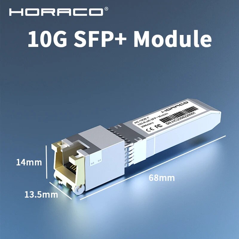 HORACO HC-10GE-T 10Гбит медный SFP+ модуль