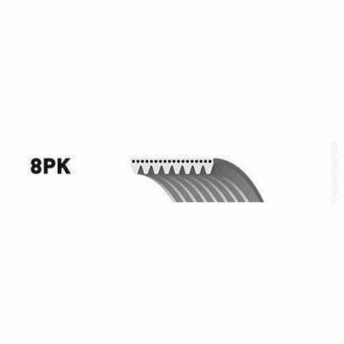 Ремень поликлиновой Gates 8PK1475 для BMW 5 серия F07, F10, F11, 6 серия F06, F12, F13, 7 серия, X5 E70, F15, F85,
