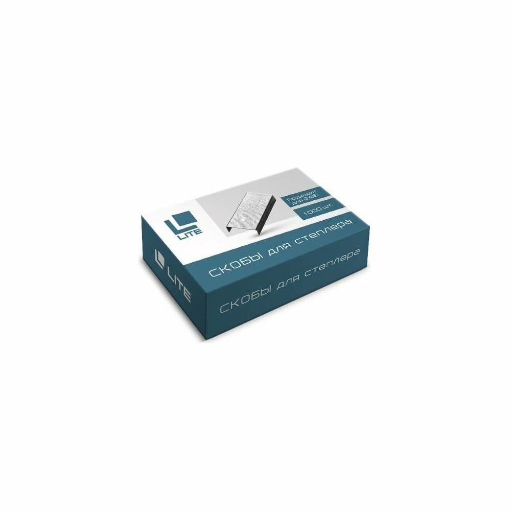 Скобы LITE № 24/6, 26/6 1000 шт.