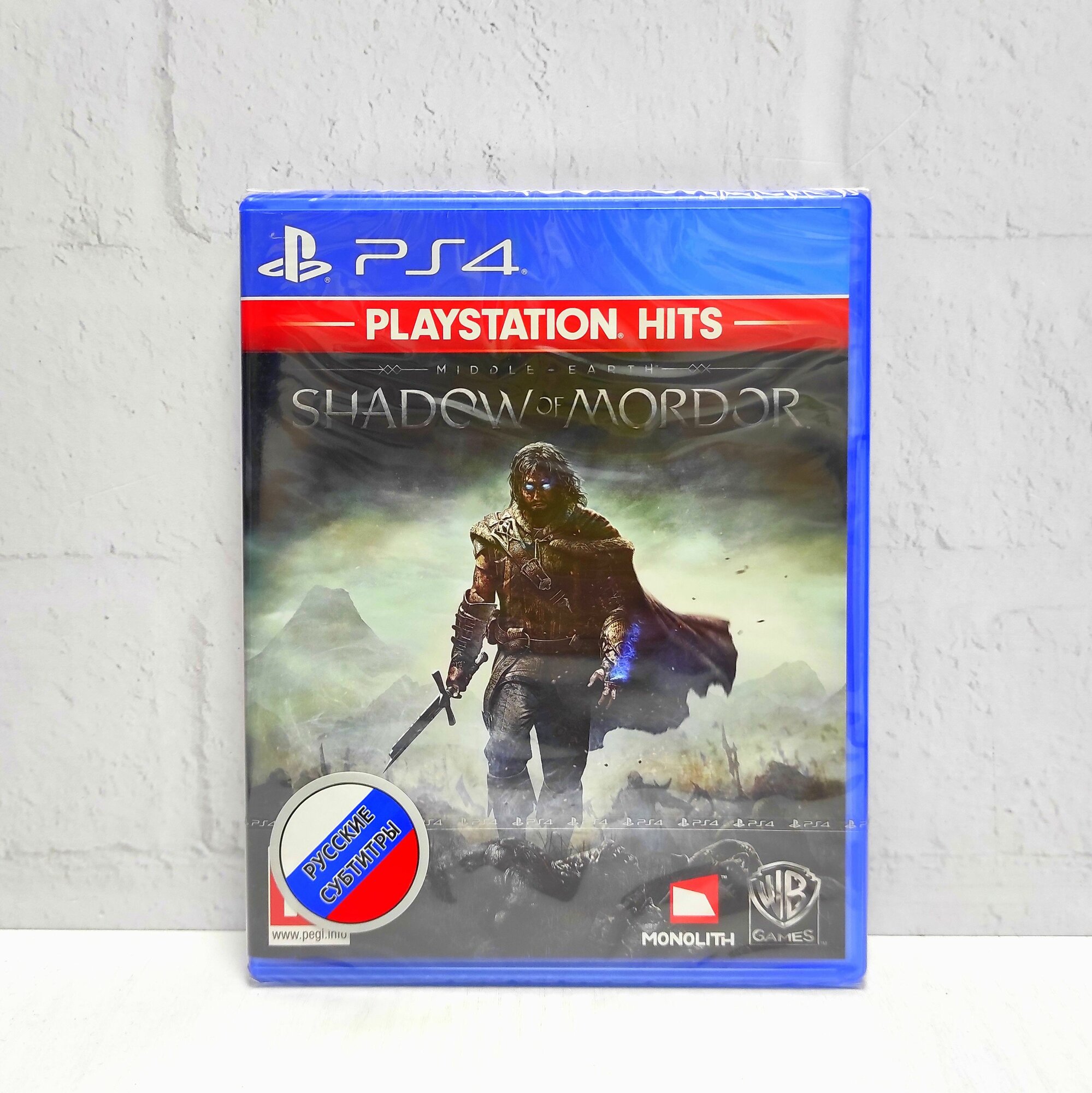 Средиземье Тени Мордора Shadow Of Mordor Русские субтитры Видеоигра на диске PS4 / PS5