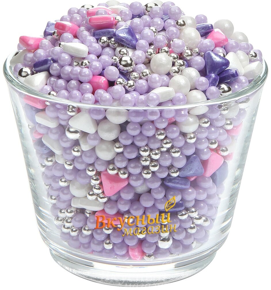 Декор Лиловый горизонт Sweet bear, 50 гр. (Набор из 4 шт.)