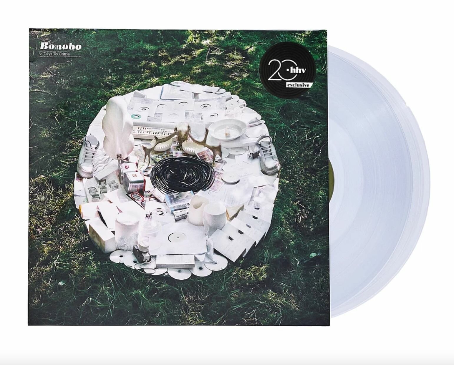 Bonobo - Days To Come (1000шт в мире Clear Limited Edition) Прозрачная Виниловая Пластинка