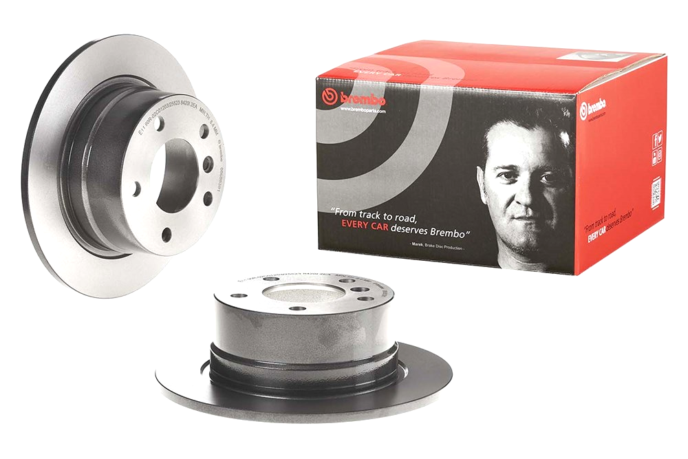 BREMBO 08.6853.81 (34211163845 / 34211164399 / 34216794298) диск тормозной BMW (БМВ) z3 roadster (e36) 3.0 I 2000