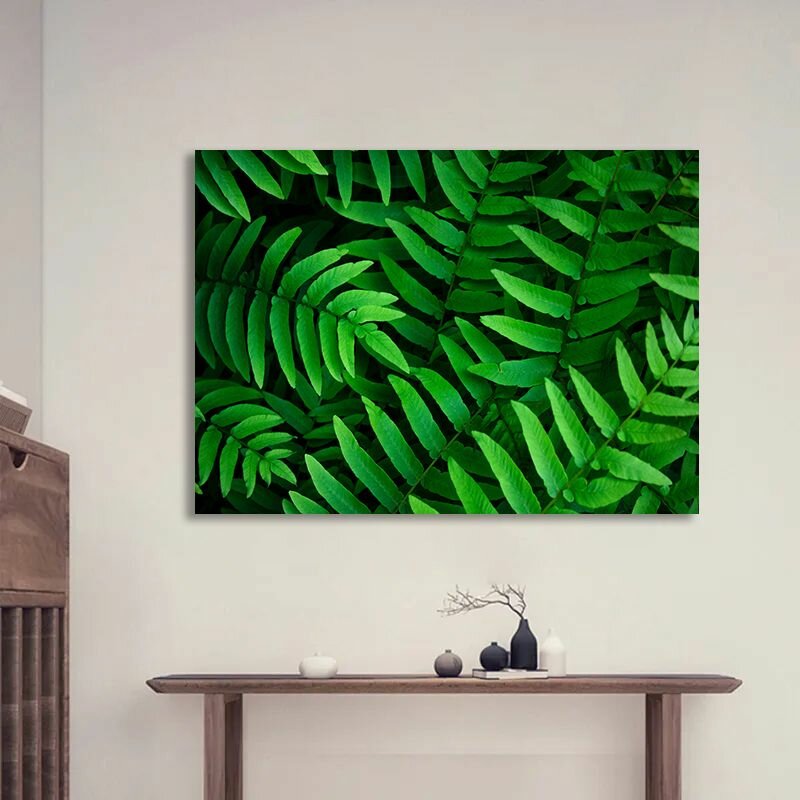 Картина "Зелень", 40x60 см, подрамник, холст, хлопок, на подрамнике