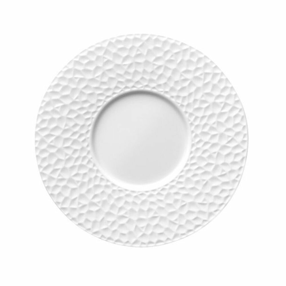 Блюдце для кофейной чашки Guy Degrenne Collection L Fragment, 12.6 см, белое
