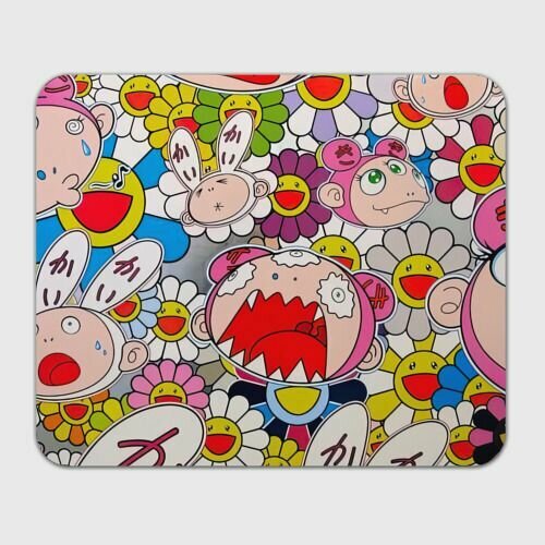 Takashi Murakami кричащий арт Коврик для мыши