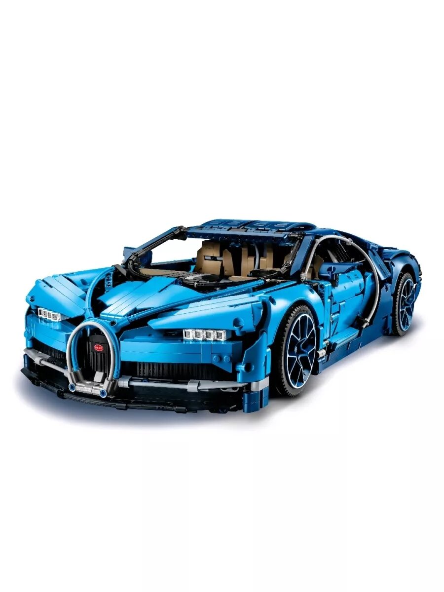 Конструктор набор Technic Техник Бугатти синий аналог LEGO