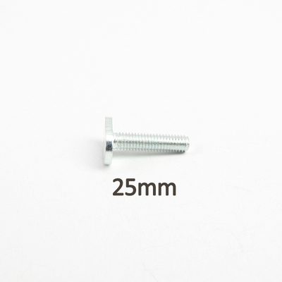 Болт с овальной головкой 10 шт М6 х 25 мм