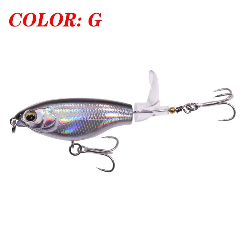 Проleurre блесна Topwater 7,5 см 6,5 г Серый, G