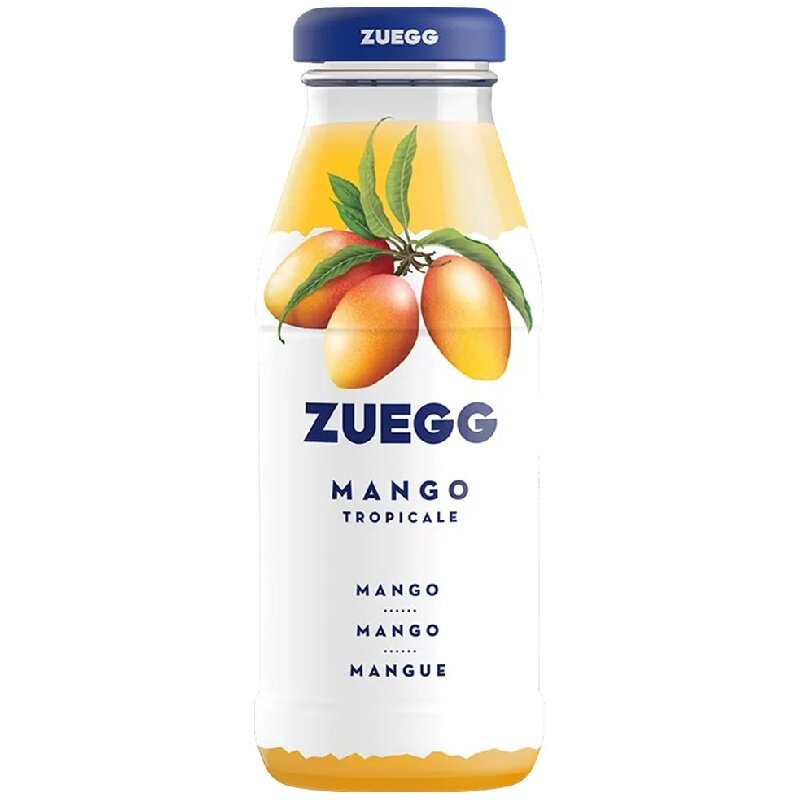 Напиток ZUEGG Bar MANGO сокосодержащий - Манго /стекло/ 200мл