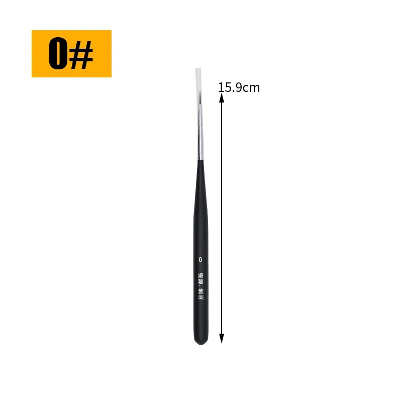 Кисть для смолы 0#, 15.9 см, Dental Porcelain Applying Pen