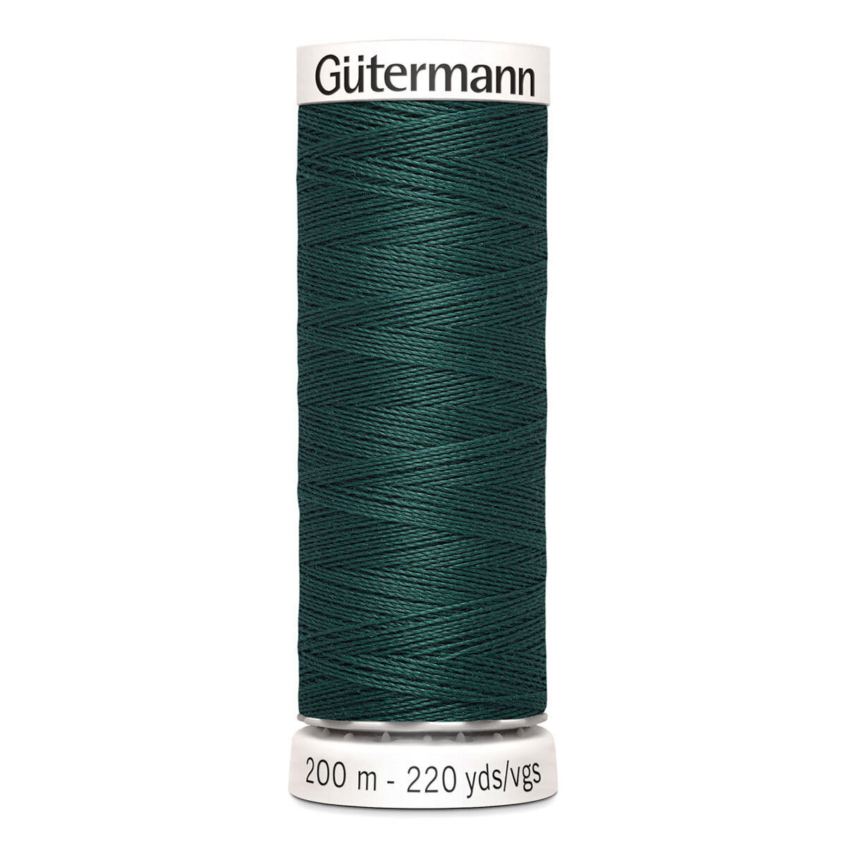 Нитки швейные для всех материалов Gutermann Sew-all, 200 м (869 глубокий сине-зелёный), 5 шт