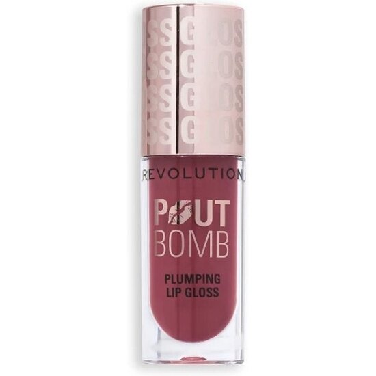 Блеск для губ Revolution Makeup Pout Bomb Plumping Gloss тон Wild Mauve Pink, 4,6 мл