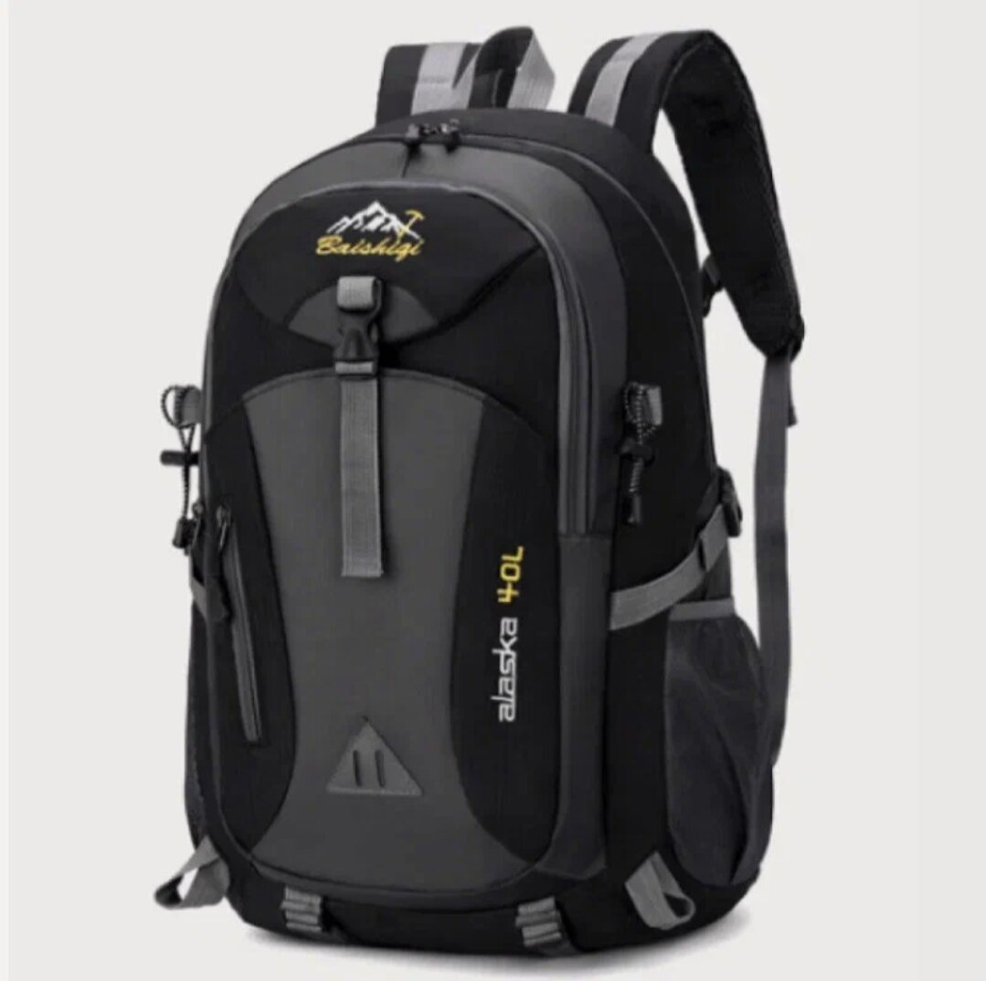 Туристический рюкзак / Спортивный рюкзак Alaska 40 L Lite черный