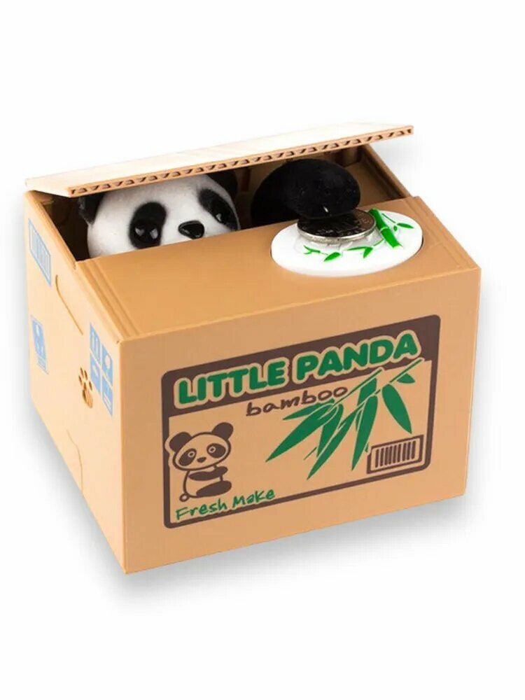 Копилка для денег "панда", 12х10 см