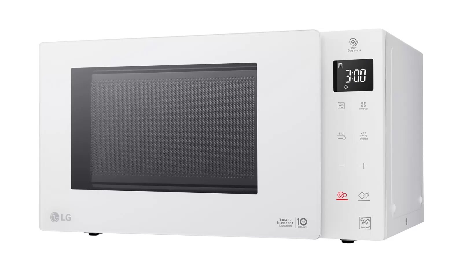Микроволновая печь LG "NeoChef" MW23D35GIH Smart Inverter, 23л, 1000 Вт, Сенсорное управление, Белая