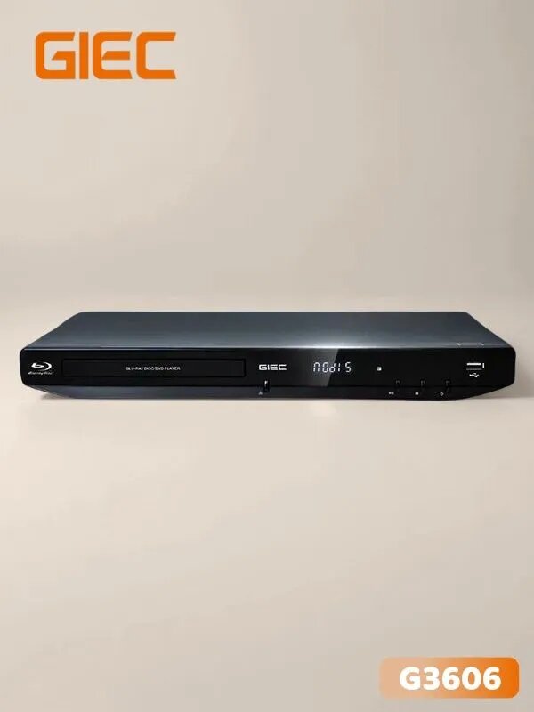 GIEC все регионы Blu-ray плеер G3606 3D высокой четкости DVD-плеер, Dolby, DTS
