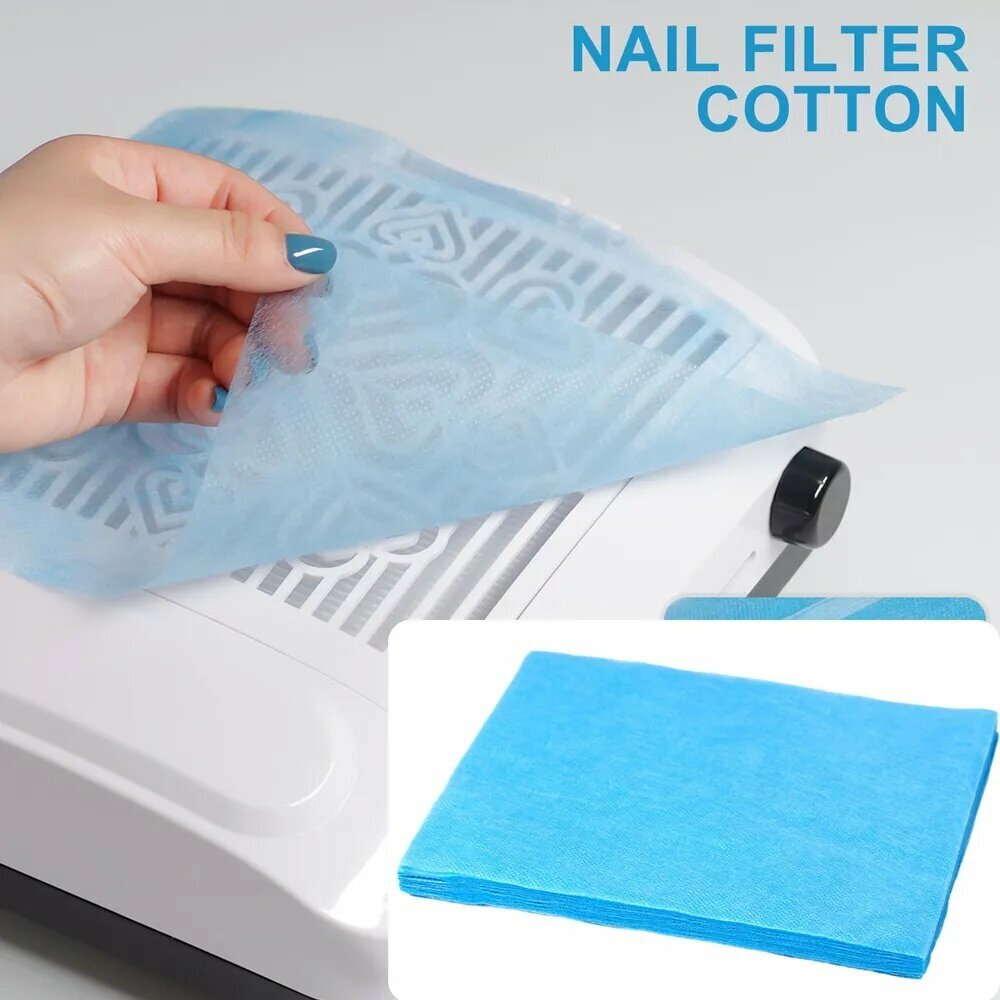 100x Фильтры для сбора пыли маникюра принадлежности пылесоса