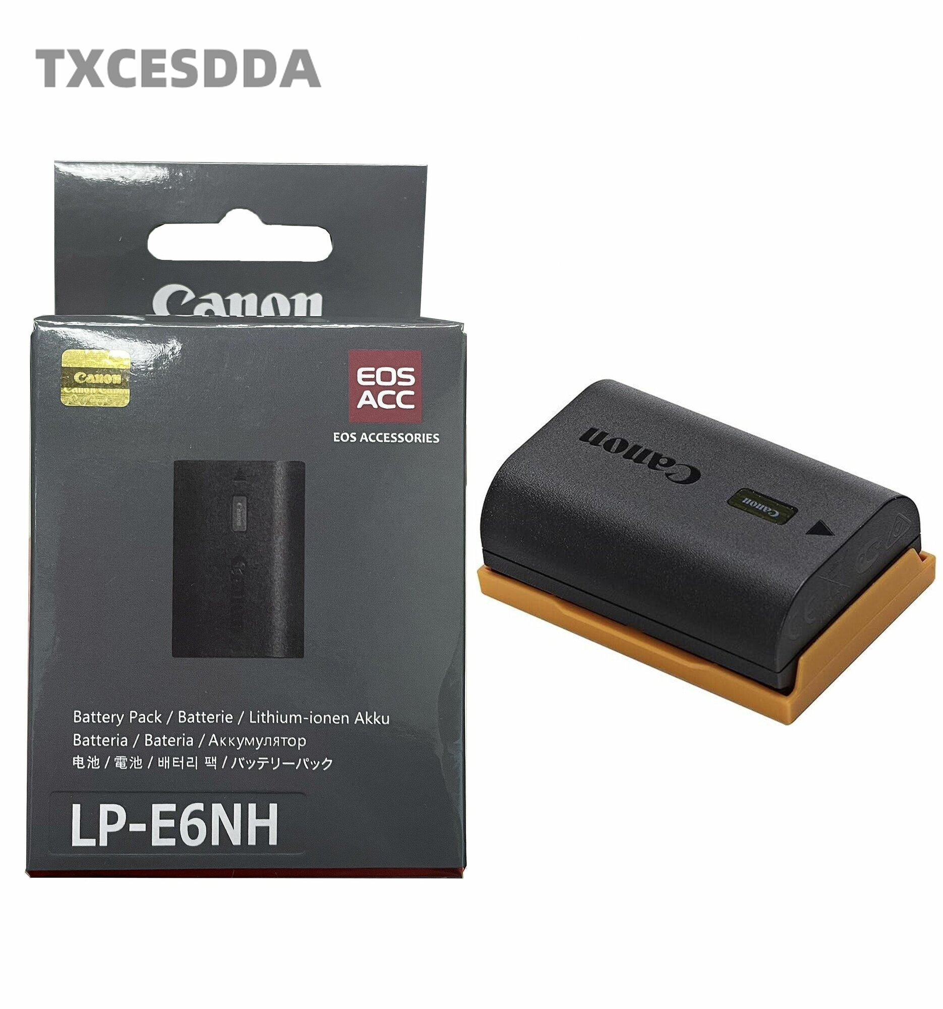 LP-E6NH аккумулятор 2130 мАч для Canon EOS R R5 R6 5D Mark IV III 5DS R 6D II 7D II 90D 80D камера LC-E6E зарядное устройство