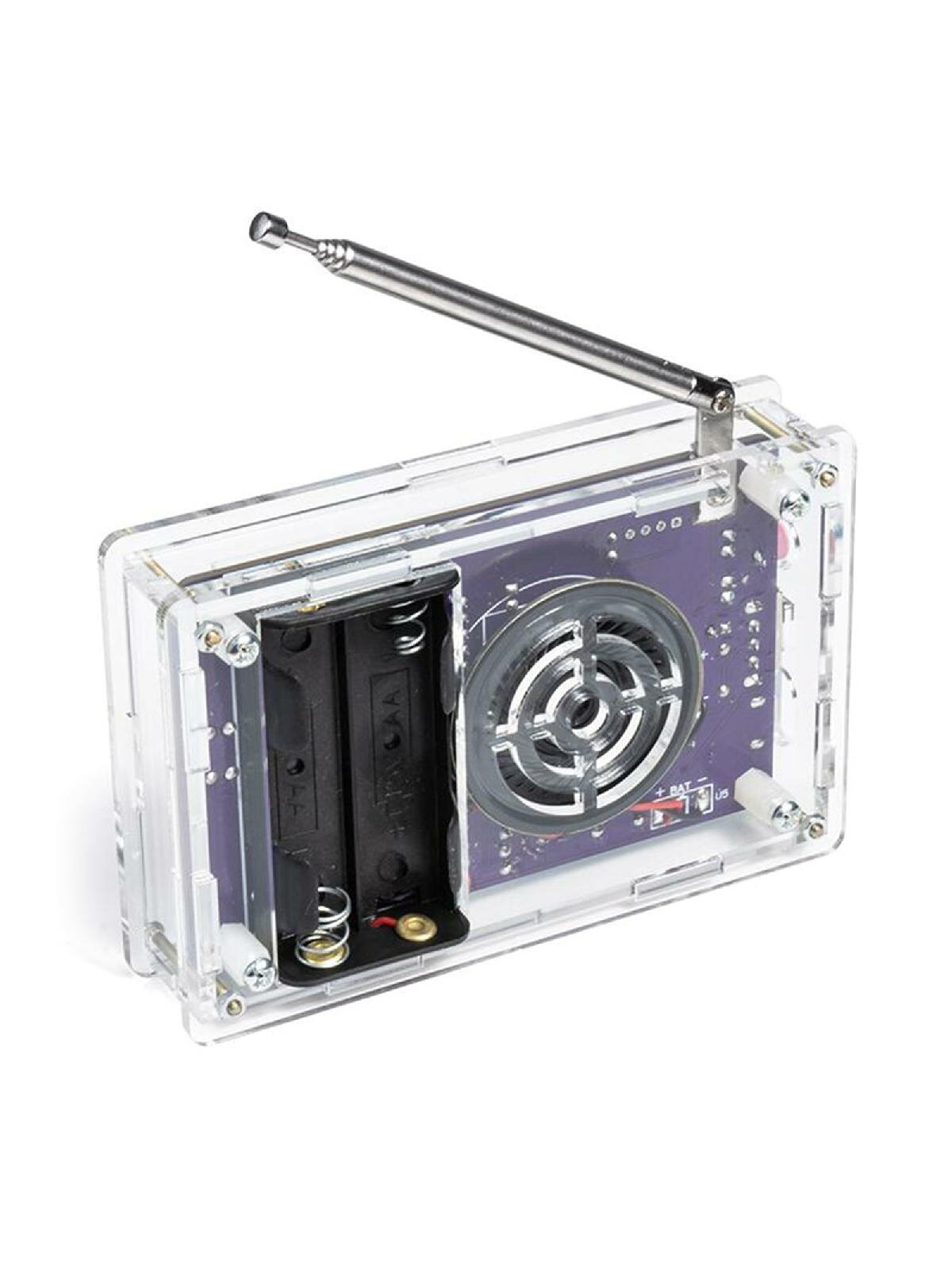 Комплект для сборки радиоприемника печатная плата с частотной модуляцией fm