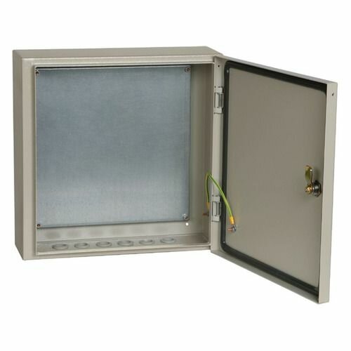 Щит распределительный IEK (YKM40-441-54) ЩМП-4.4.1-0 У2 навесной 400мм 150мм 400мм 630A 6шт металл I