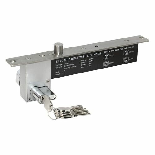 Замок электромеханический SMARTEC ST-DB526MLT, серебристый