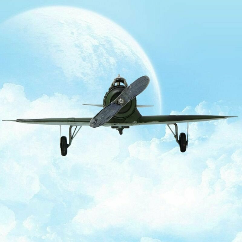 Модель ретро военного Самолета P-47 Thunderbolt