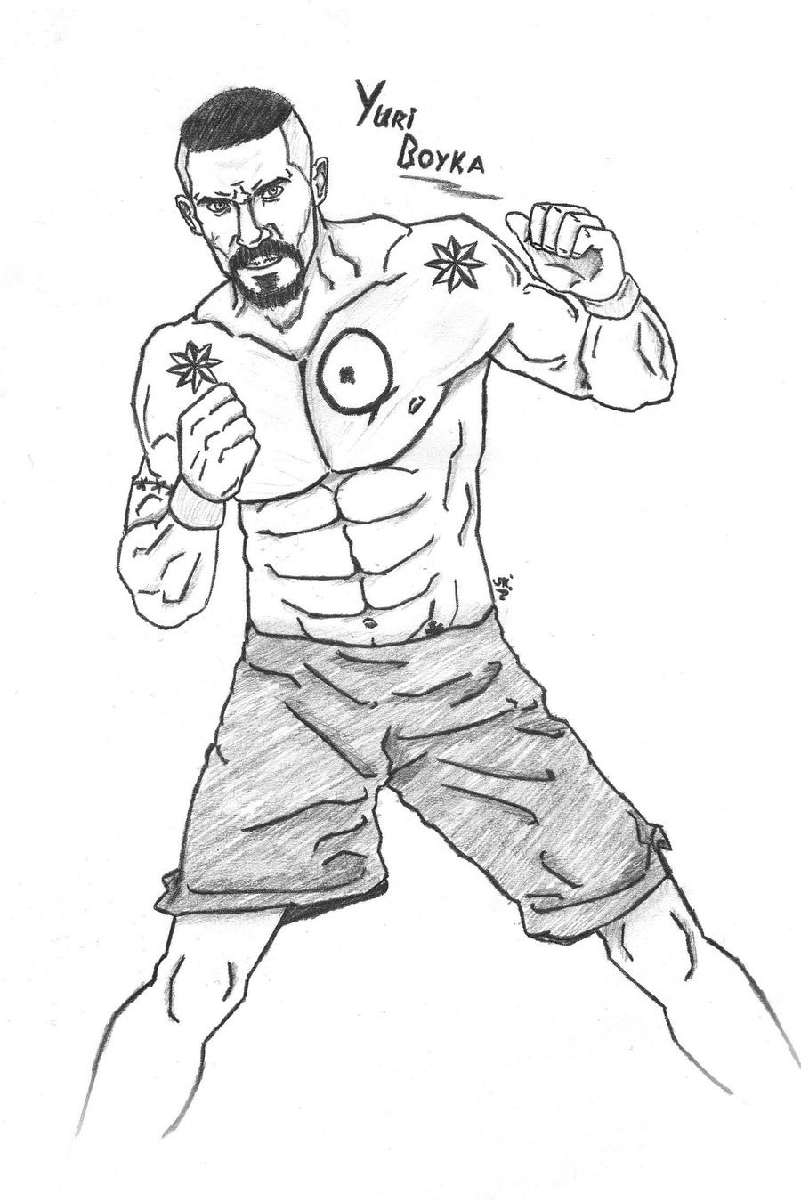 Как нарисовать мию бойку поэтапно карандашом для начинающих