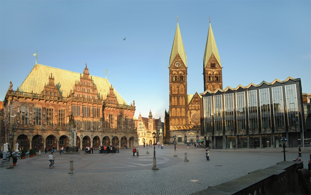 BREMEN – BREMA –CITTA’ ANSEATICA–OGGI MODERNISSIMA CON IL PORTO DI ...