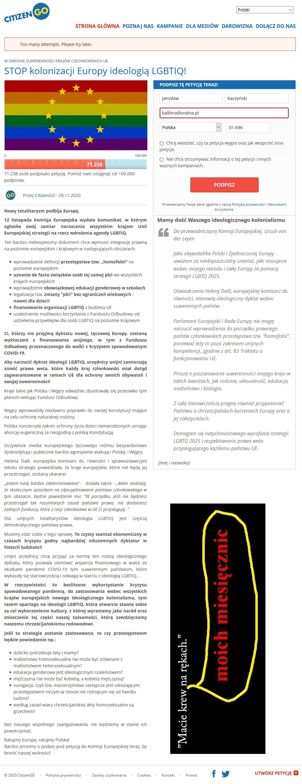 Z ORGII PO RYNNIE W BRUKSELI NA FAŁSZYWEGO fraszka z OF von Stefan Kosiewski SSetKh Święta Anna ...