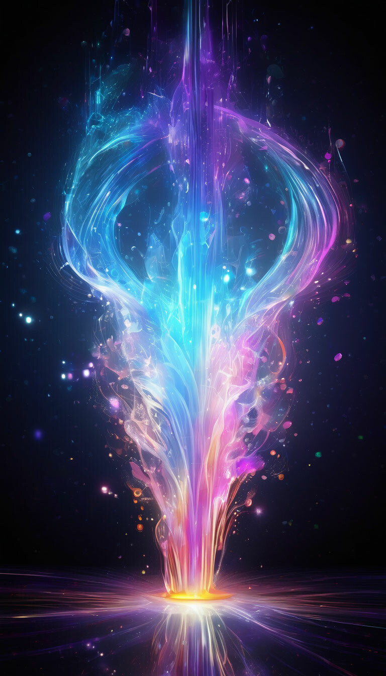 "💋 magic art shine overflow transparent random view" — image created in ...