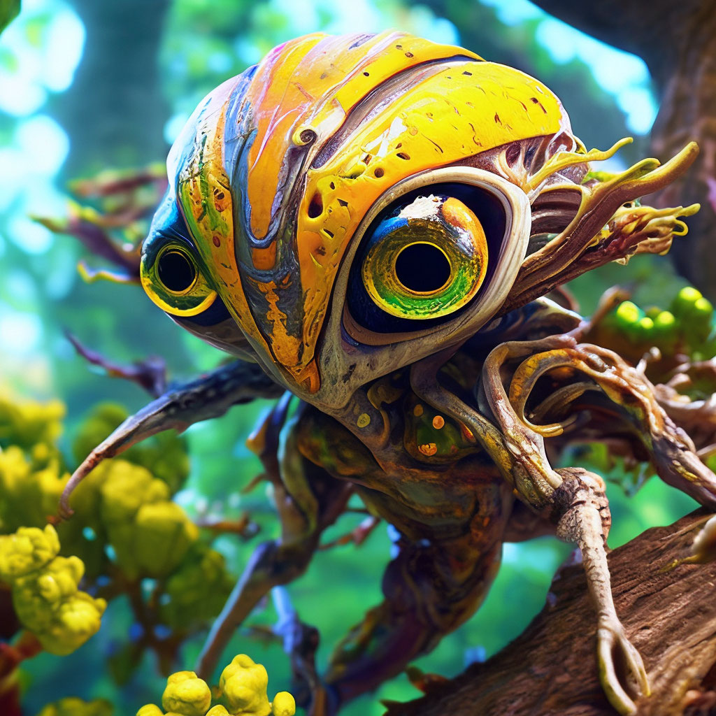"Neurosurrealism, epic, 3D, photorealism, sci-fi, distant planet of ...