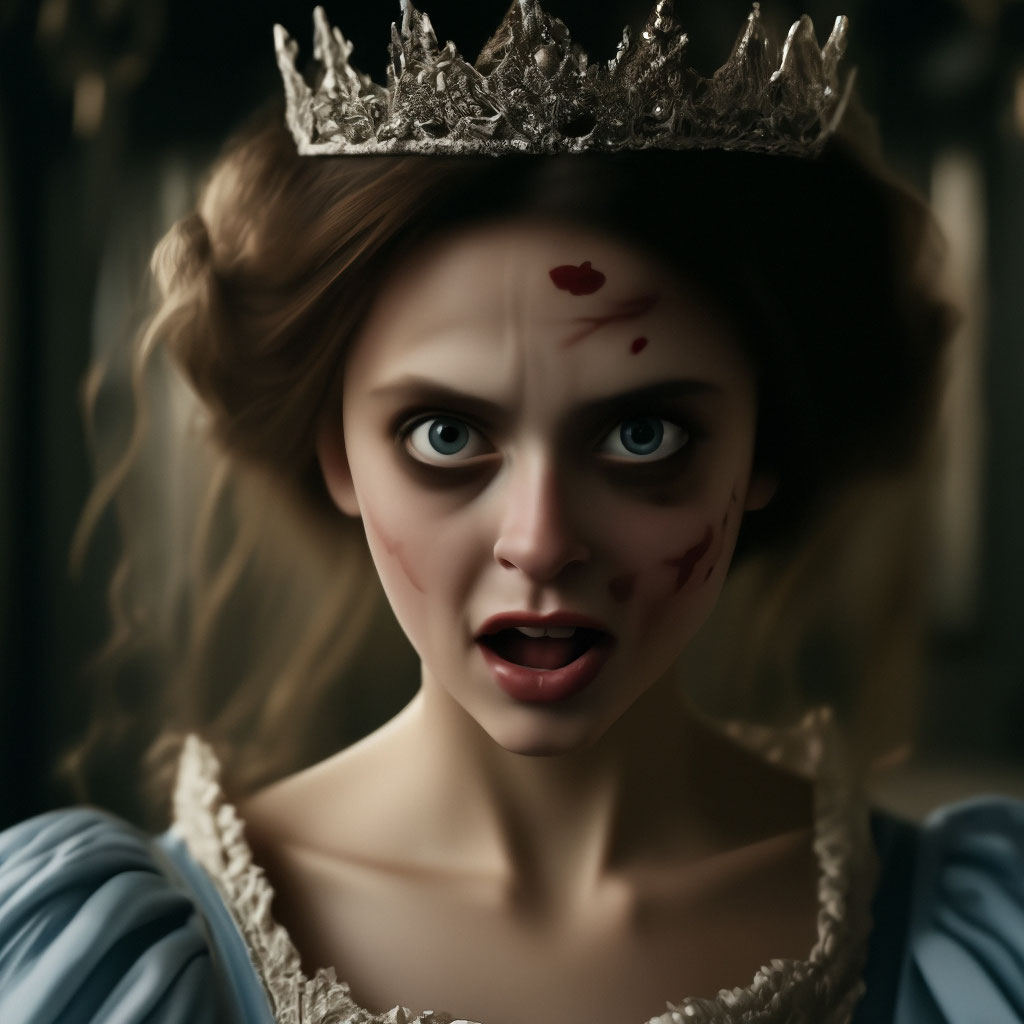 "The Princess very ugly , high resolution, well, you're so scary, you ...