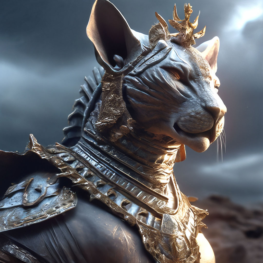 "😺🏛️ Kings corruption Sphynx, super-detail, mystical, backlight ...