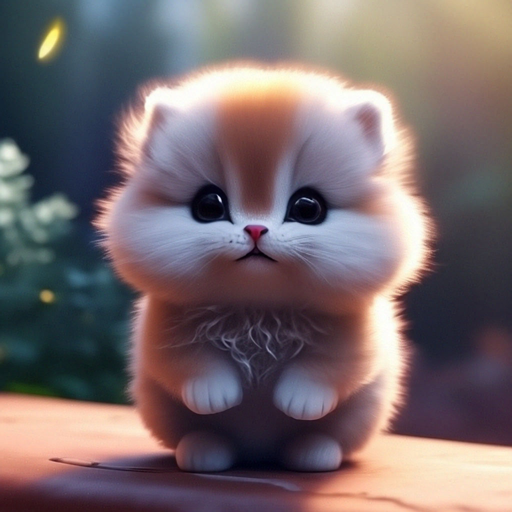 "Something cute" — image created in Shedevrum