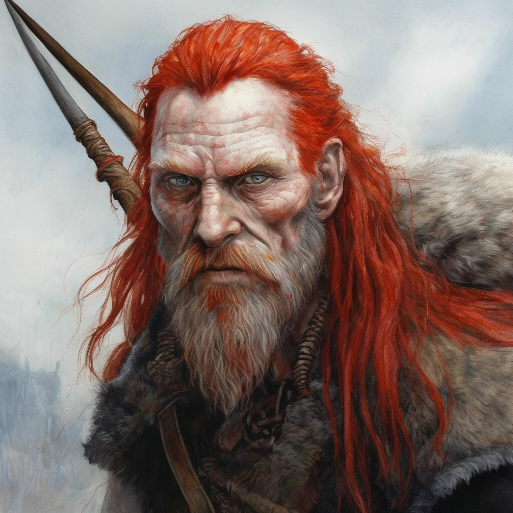 "Red Orm Scandinavian grotesque, multi…" — image created in Shedevrum