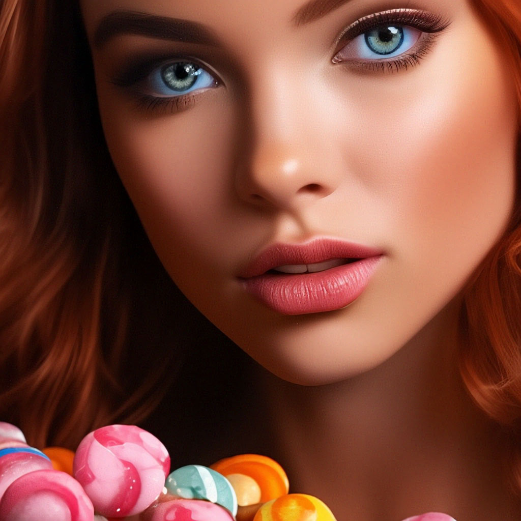 "Masterpiece,show us the most beautiful candy woman,pretty ...