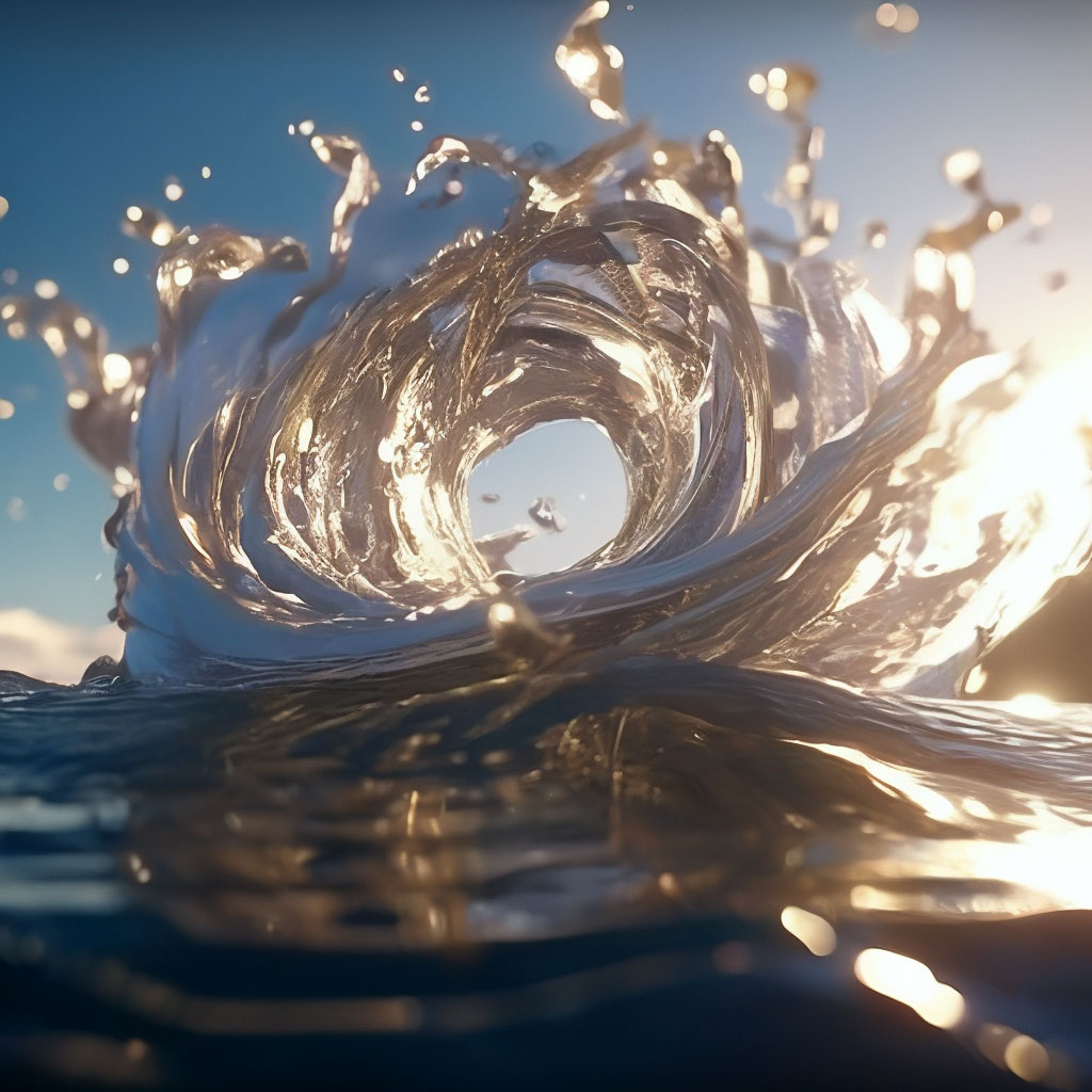 "Realistic ton of water, rising and spinning! Fantastic, Epic cinematic ...