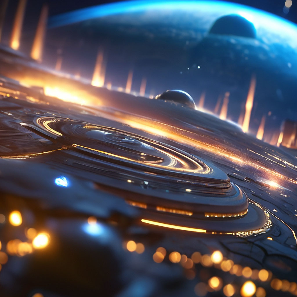 "Lllum Planet, Star Wars, stars, hyperdetalization, high quality ...