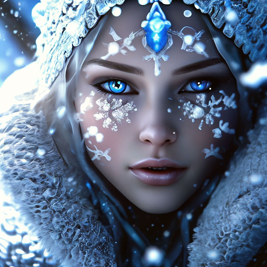 "Consisting of white magic and light, a spectacular pattern of ...