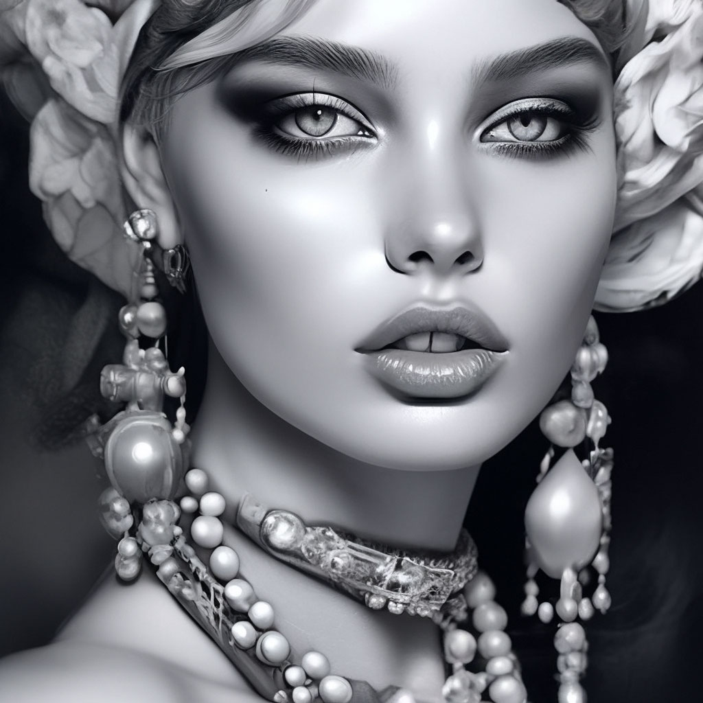 "An unrealistically beautiful cool daring European bohemian girl ...